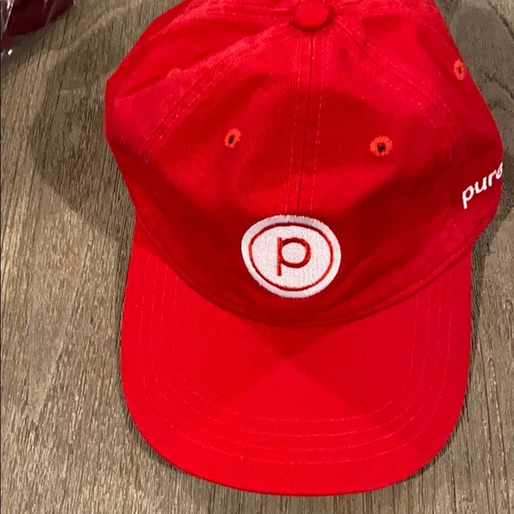 Pure Barre | Accessories | Pure Barre Circle P Baseball Hat Dc Red ...